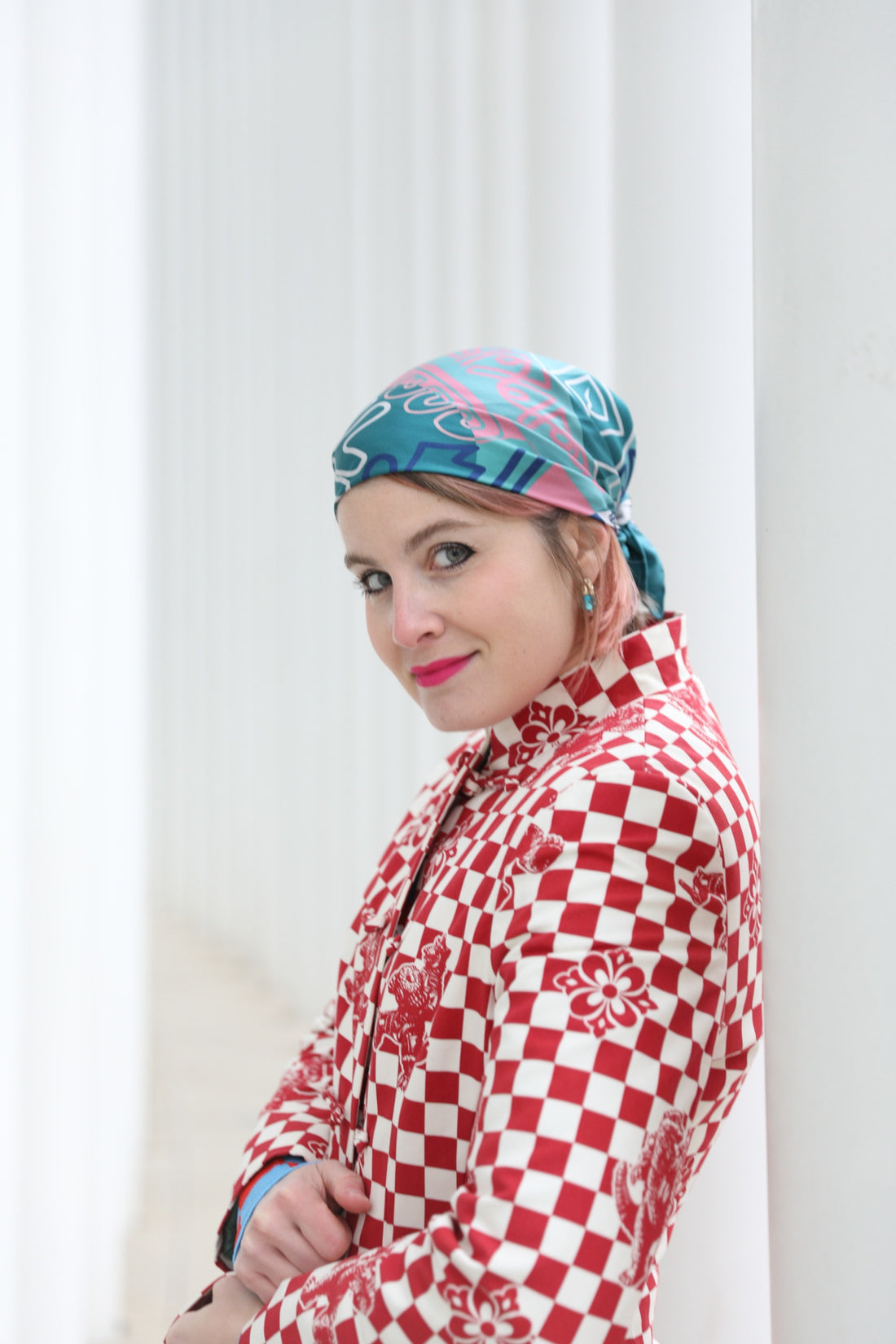 Silk scarf Inspired by Ndop Patterns | Yemba | Taaranyi – TAARANYI